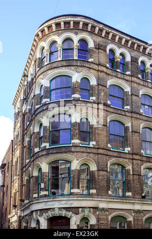 Exterior of the Menier Chocolate Factory building now housing a theatre ...
