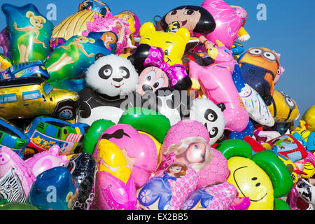 Helium Cartoon Characters Balloons Stock Photo - Alamy