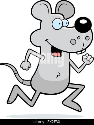 Vector illustration of Cartoon Rat running Stock Vector Image & Art - Alamy
