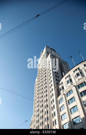 KBC Tower - Torengebouw Skyscraper, Antwerp; Belgium; Europe Stock ...