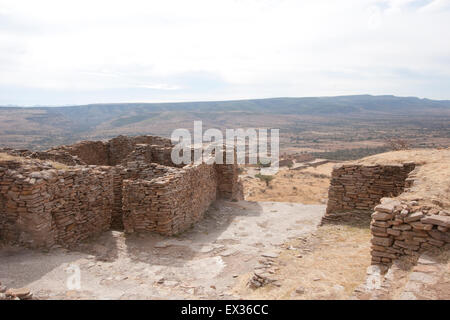 La Quemada (also known as Chicomostoc) ruins. Zacatecas, Mexico Stock ...