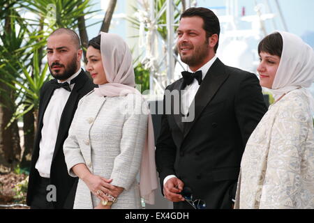 Actor Navid Mohammadzadeh, actress Sareh Bayat, actor Pejman Bazeghi ...