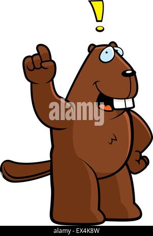A cartoon exclamation point smiling and happy Stock Vector Image & Art ...