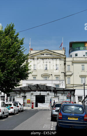 The Royal Sussex County Hospital ( RSCH ) in Brighton, England , UK ...