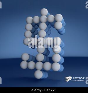 3d dollar symbol icon illustration design Stock Vector Image & Art - Alamy