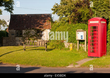 Hunstrete Village Green Stock Photo - Alamy
