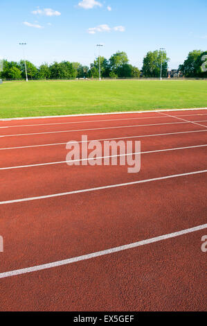 Close up of running track Stock Photo - Alamy
