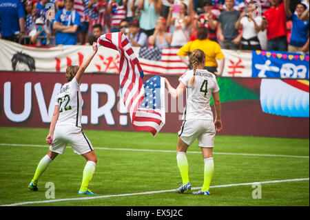 Japan players celebrate following the team' 4-0 victory in a World Cup ...