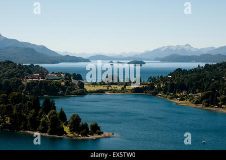 Bariloche and lake Nahuel Huapi, Patagonia Argentina Stock Photo - Alamy