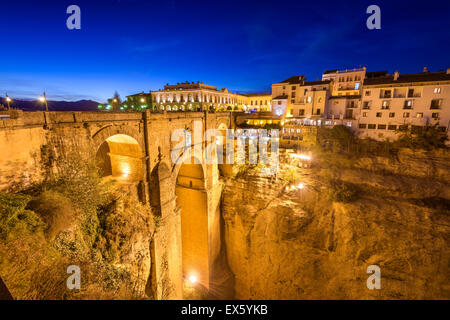 Ronda, Puente Nuevo Bridge over the Ravine Ronda Spain Stock Photo - Alamy