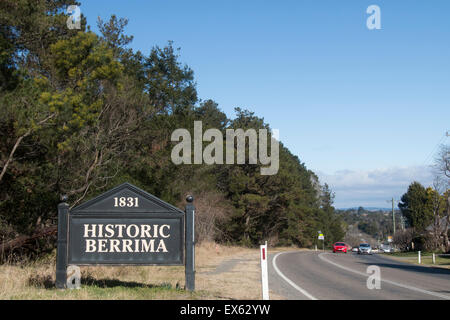 Berrima , a small historic village in the southern highlands of new ...