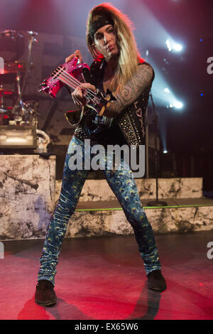 Calgary, Canada. 8th July, 2015. July 8, 2015 - Guitarist ''Satchel ...