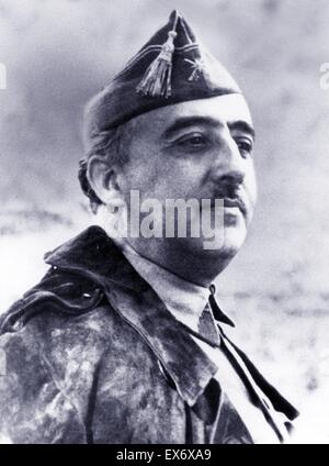 Francisco Franco (1892 – 1975) Spanish military leader who ruled as the ...