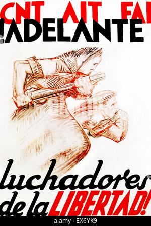 Spanish Anarchist poster 1936. Anarchism in Spain has historically ...