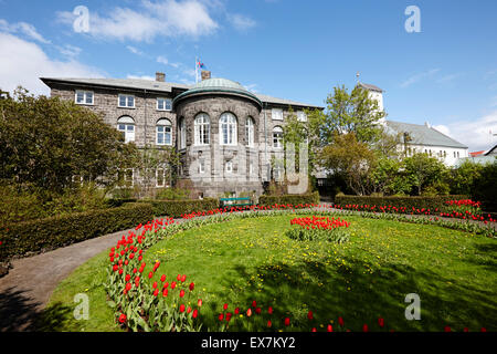 Iceland, Reykjavik, Parliament House Stock Photo - Alamy