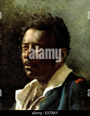 Portrait Study about 1818 - 1819 by Theodore Gericault Stock Photo - Alamy