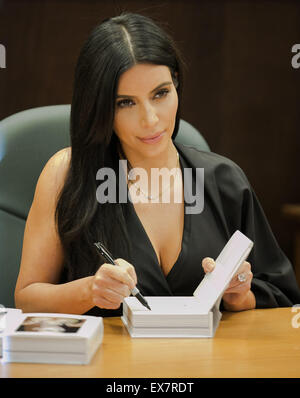 Kim Kardashian West attends book signing for event "Selfish", featuring ...