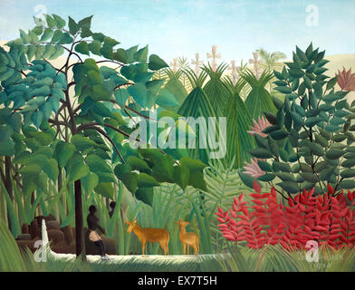 Henri Rousseau The Waterfall Stock Photo - Alamy