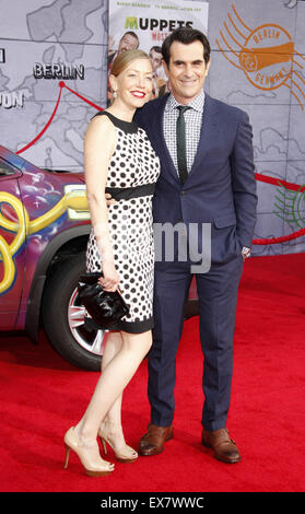 Ty Burrell at the Los Angeles premiere of "Muppets Most Wanted" held at ...