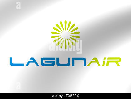 Lagun Air Airlines logo icon flag symbol sign emblem Stock Photo - Alamy