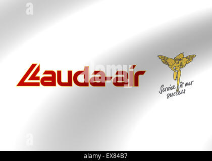 Lauda Air Airlines logo icon flag symbol sign emblem Stock Photo - Alamy