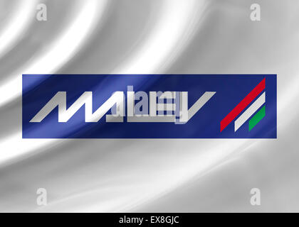 Malev Airlines logo icon flag symbol sign emblem Stock Photo - Alamy