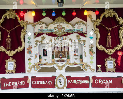 A vintage fairground organ Stock Photo - Alamy