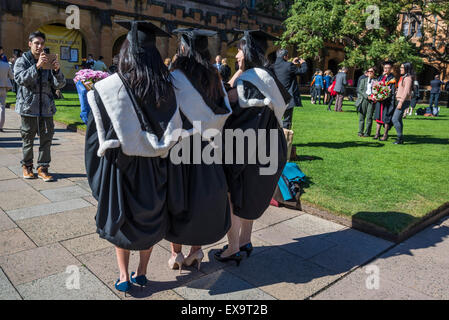 University of Sydney, Graduation, The Main Quadrangle, Sydney ...