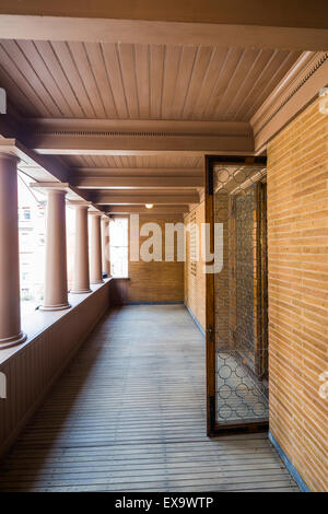 interior of the Charnley-Persky House, Chicago, Illinois, USA Stock ...
