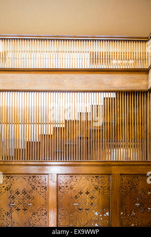 interior of the Charnley-Persky House, Chicago, Illinois, USA Stock ...