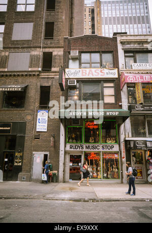 Rudy's Music Stop Storefront on W. 48th Street preciously known as ...
