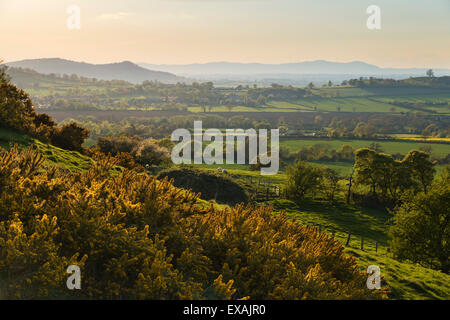 Cotswold landscape, Winchcombe, The Cotswolds, Gloucestershire, England ...