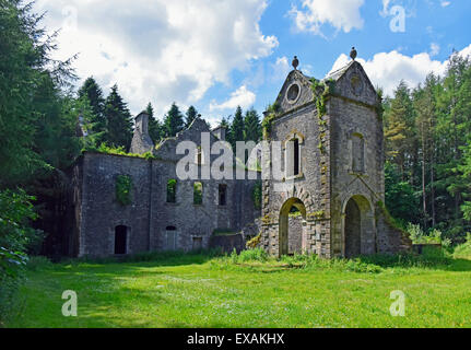Tower. Carmichael House, Thankerton, South Lanarkshire, Scotland ...