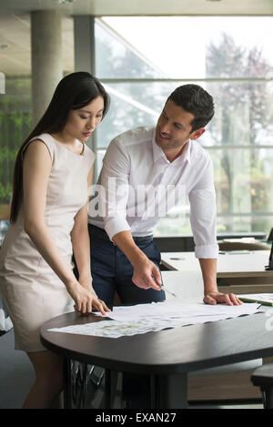 Architect Engineer Meeting People Brainstorming Concept Stock Photo - Alamy