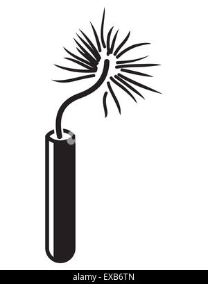 Vector illustrations of the dynamite Stock Photo - Alamy