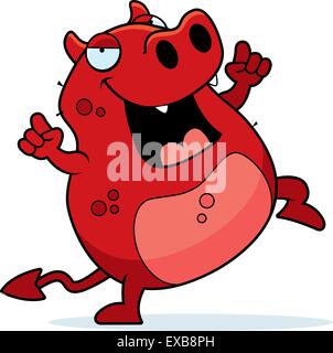 cartoon dancing monster Stock Vector Image & Art - Alamy
