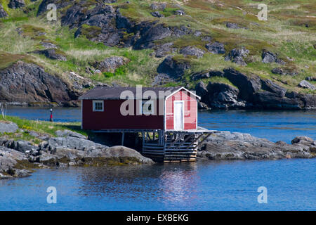 A building along the Newfoundland coast Stock Photo - Alamy