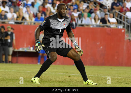 Johnny Placide, goalkeeper of Haiti in action during the FIFA World Cup ...