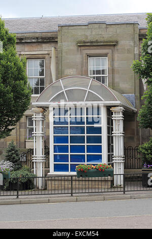 Old, historical buildings in Airdrie, North Lanarkshire, Scotland Stock ...