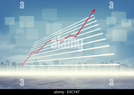 Abstract virtual background with graphical charts Stock Photo - Alamy