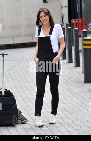 Verity Rushworth and Kelvin Fletcher at The BBC Featuring: Verity ...