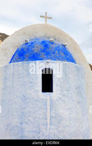 church at Kamari, Santorini Island, Cyclades, Aegean Islands, Greece ...