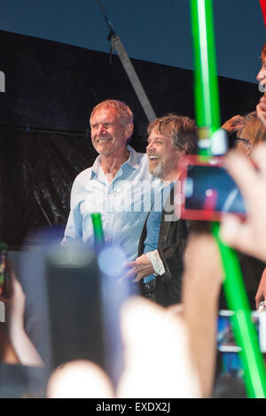 Harrison Ford und Mark Hamill during 'Star Wars' Event at the San Diego ...