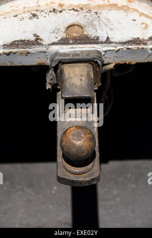 Rusty trailer hitch Stock Photo - Alamy