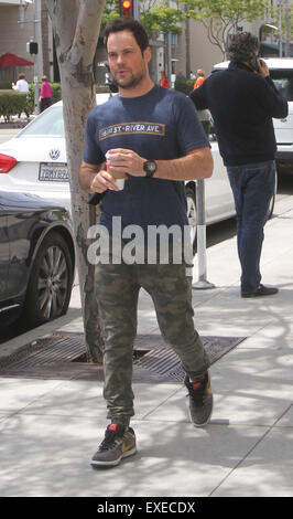Mike Comrie goes to lunch in Beverly Hills Featuring: Mike Comrie Where ...