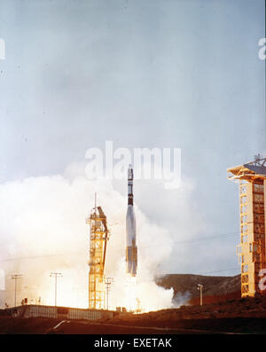 The Atlas-Agena SLV-3-7109 launch took place on June 25, 1965. The ...