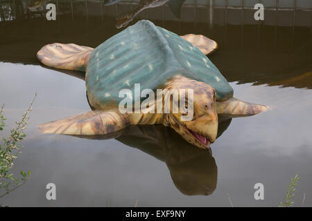 Giant Sea Turtle Archelon Stock Photo - Alamy