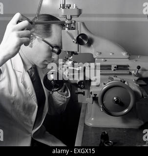 1950s, historical, precision engineering, intricate work as a skilled ...