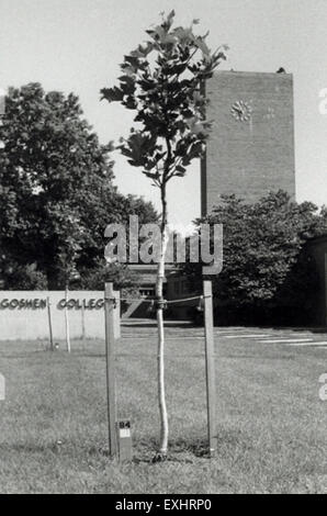 During the inauguration of Goshen College, President J. Lawrence ...