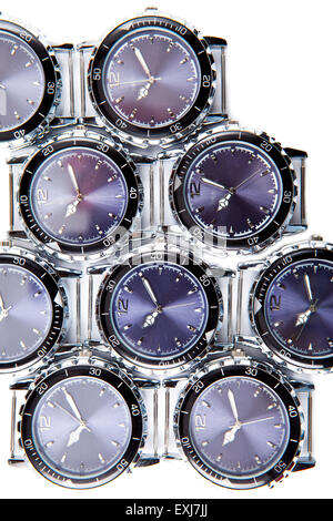 Wrist watches with several dials Stock Photo - Alamy